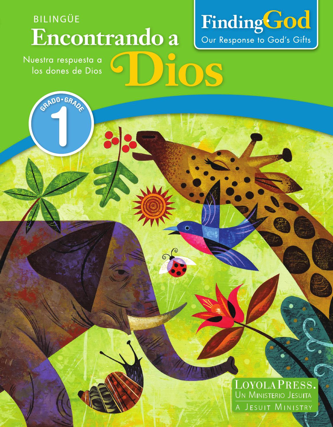 Finding God Bilingual Edition Grade 1 Children's Book by Loyola Press ...