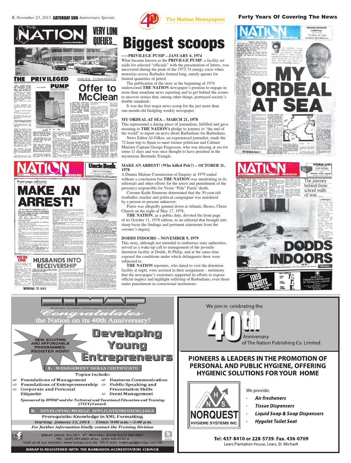 The Nation Newspapers' 40th Anniversary Supplement 1973-2013 by Nation ...