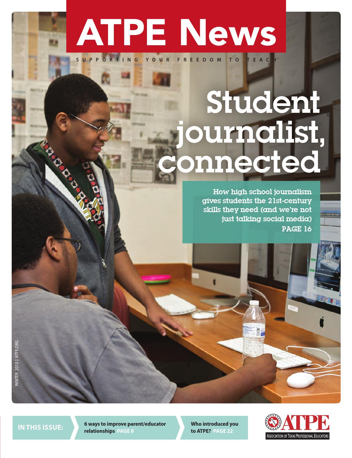 Winter 2013 ATPE News by Association of Texas Professional Educators ...