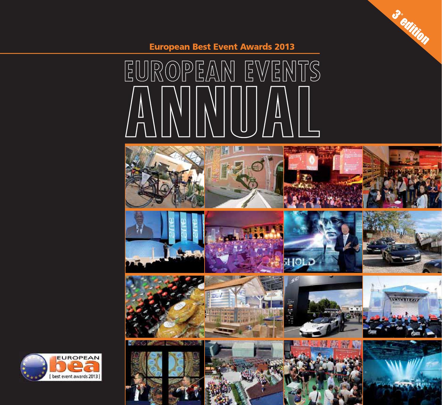European Events Annual 2013 by ADC Group - Issuu
