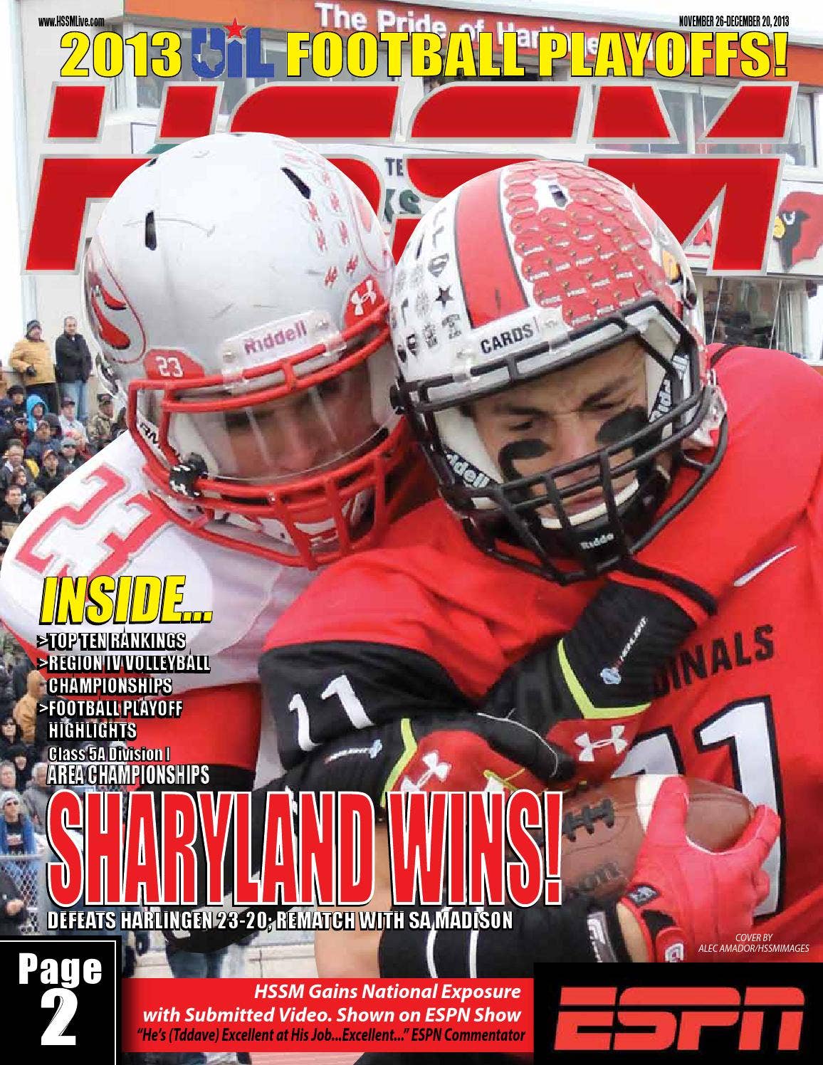 2013 High School Sports Magazine's November by High School Sports ...