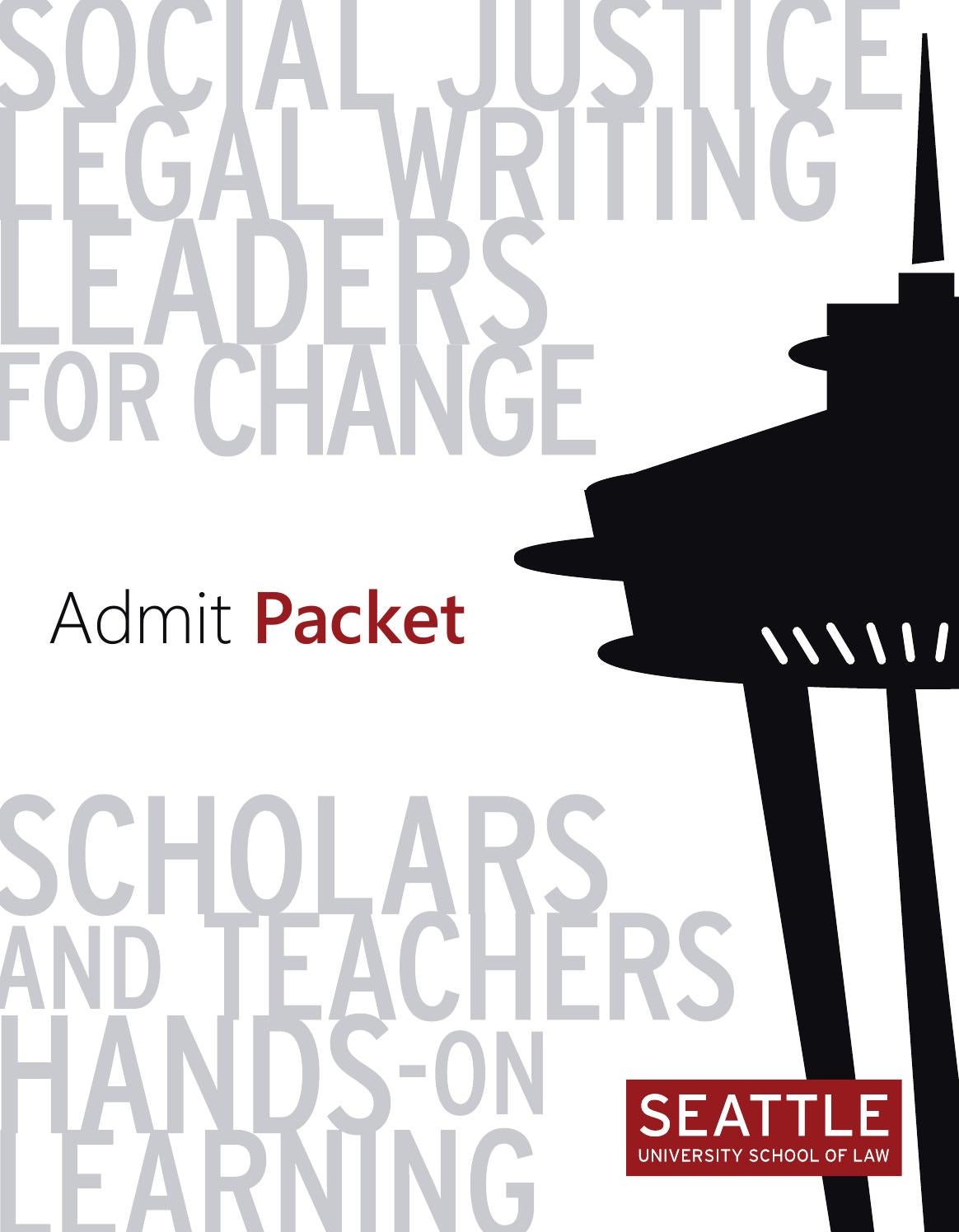 2014 Admit Packet by Seattle University - Issuu