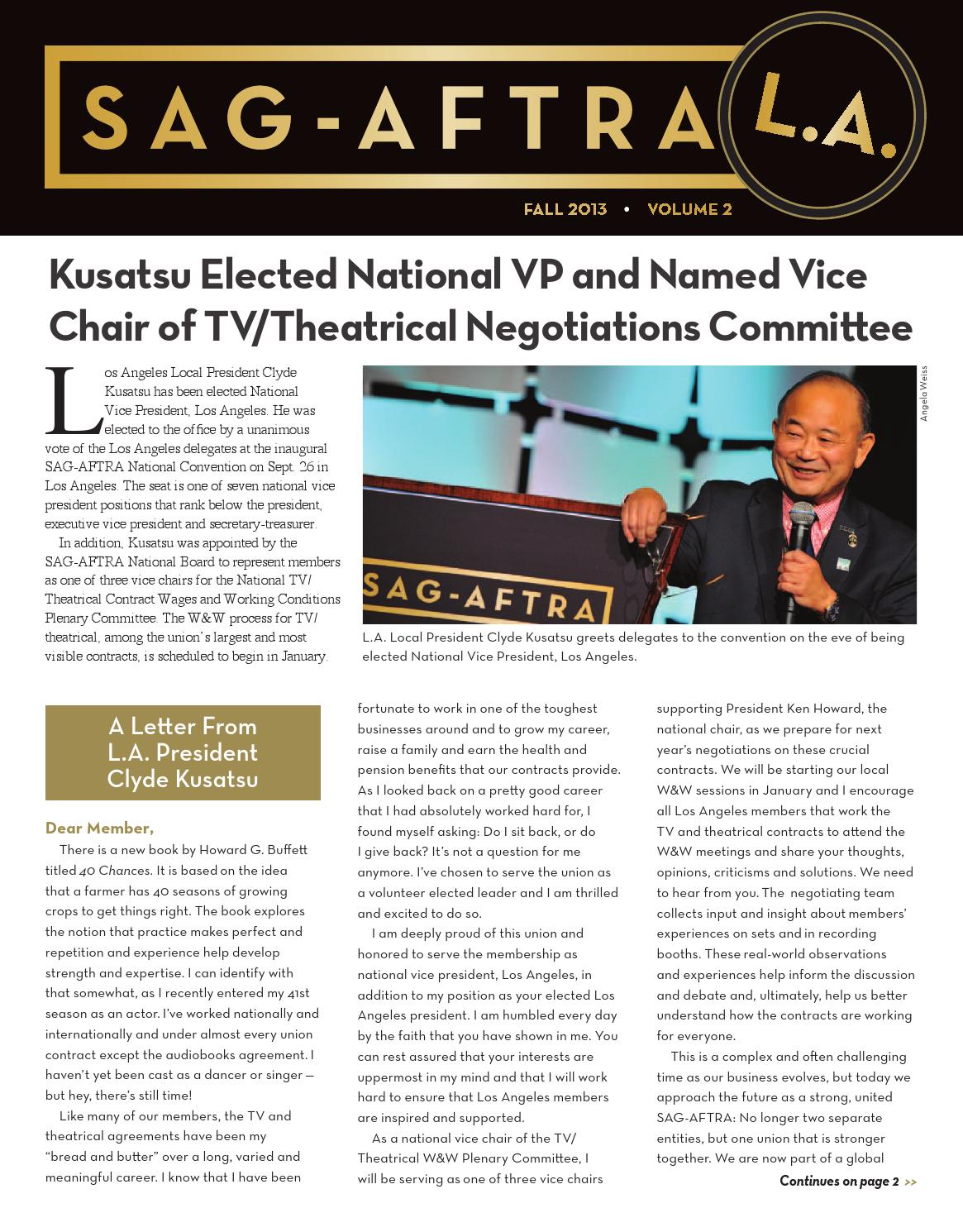 SAG-AFTRA L.A. by SAG-AFTRA - Issuu