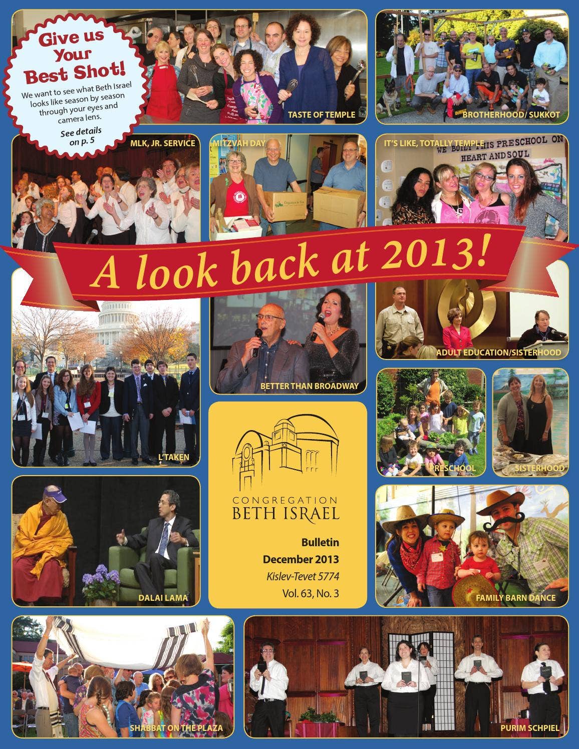 December 2013 Bulletin - Congregation Beth Israel, Portland Oregon by ...