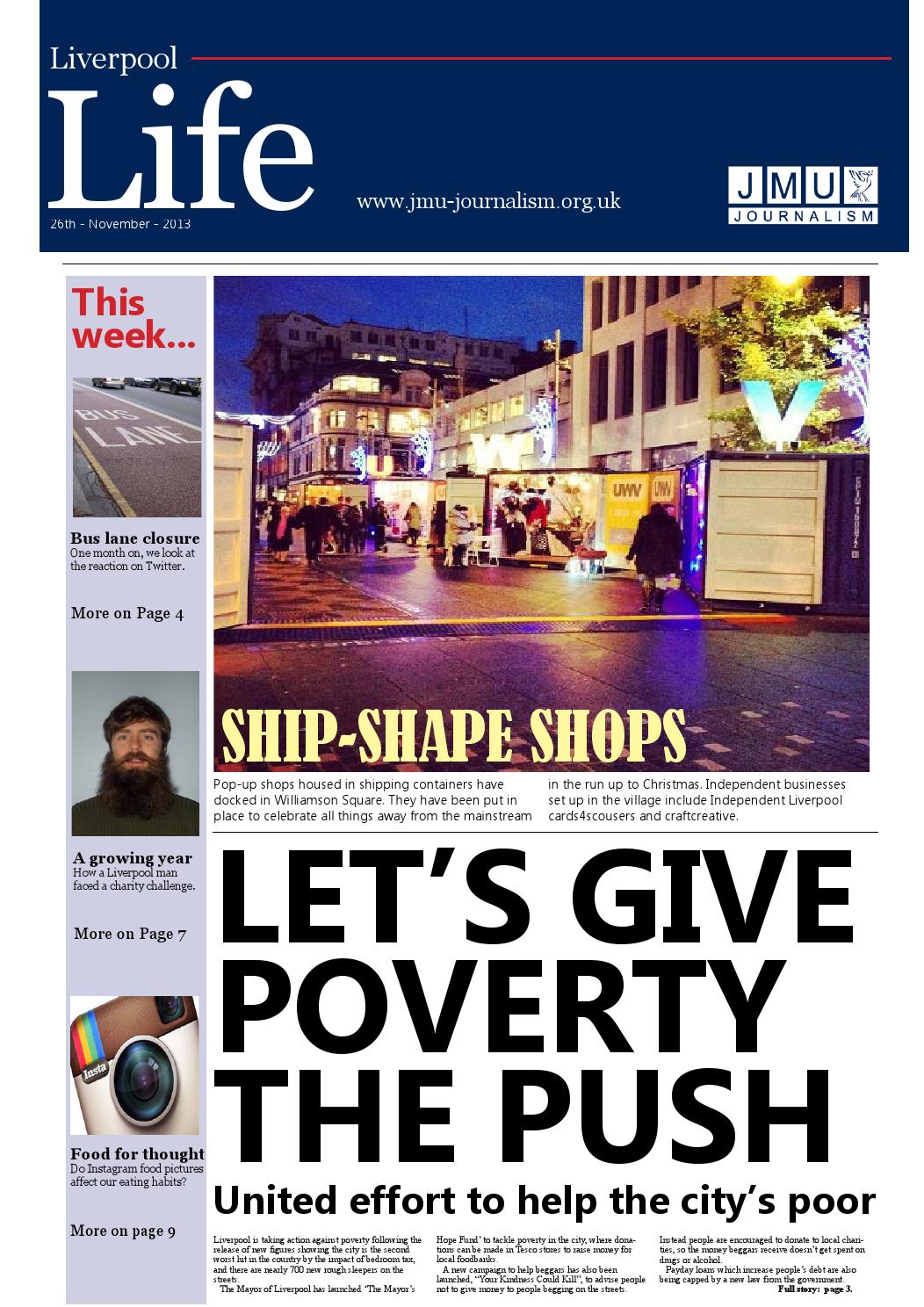 Liverpool Life 2:9 November 26 2013 by Steve Harrison - Issuu