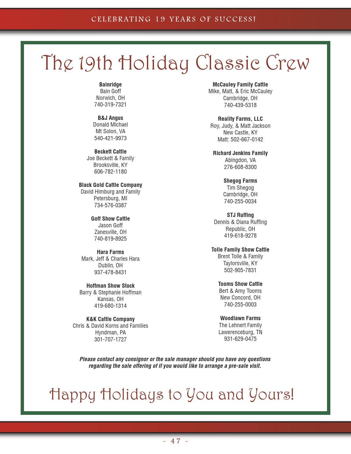 Holiday Classic 2013 by Craig Reiter - Issuu
