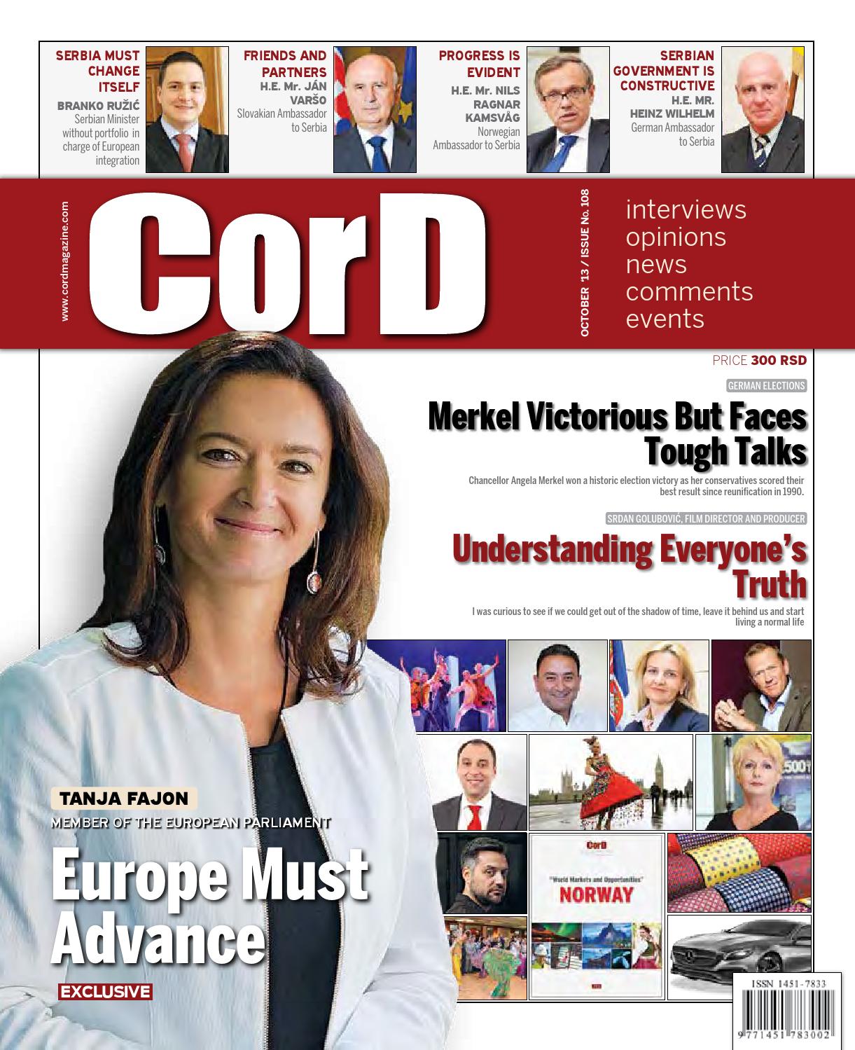 CorD Magazine 108 by CorD Magazine - Issuu
