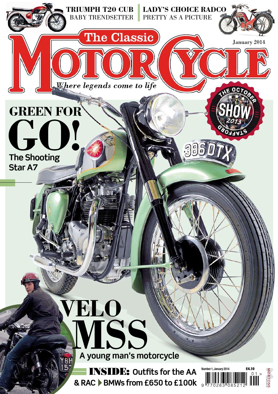 The Classic MotorCycle - January 2014 - Sample Edition by Mortons Media ...