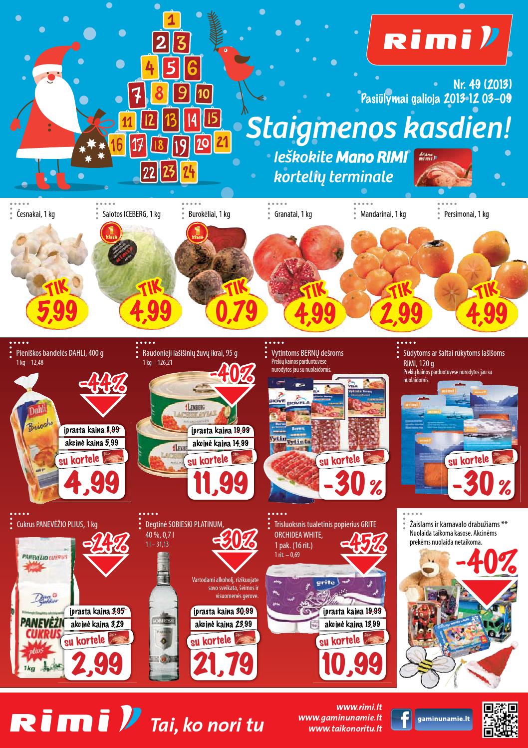 Rimi Hypermarket Nr.49-2013 by Rimi - Issuu