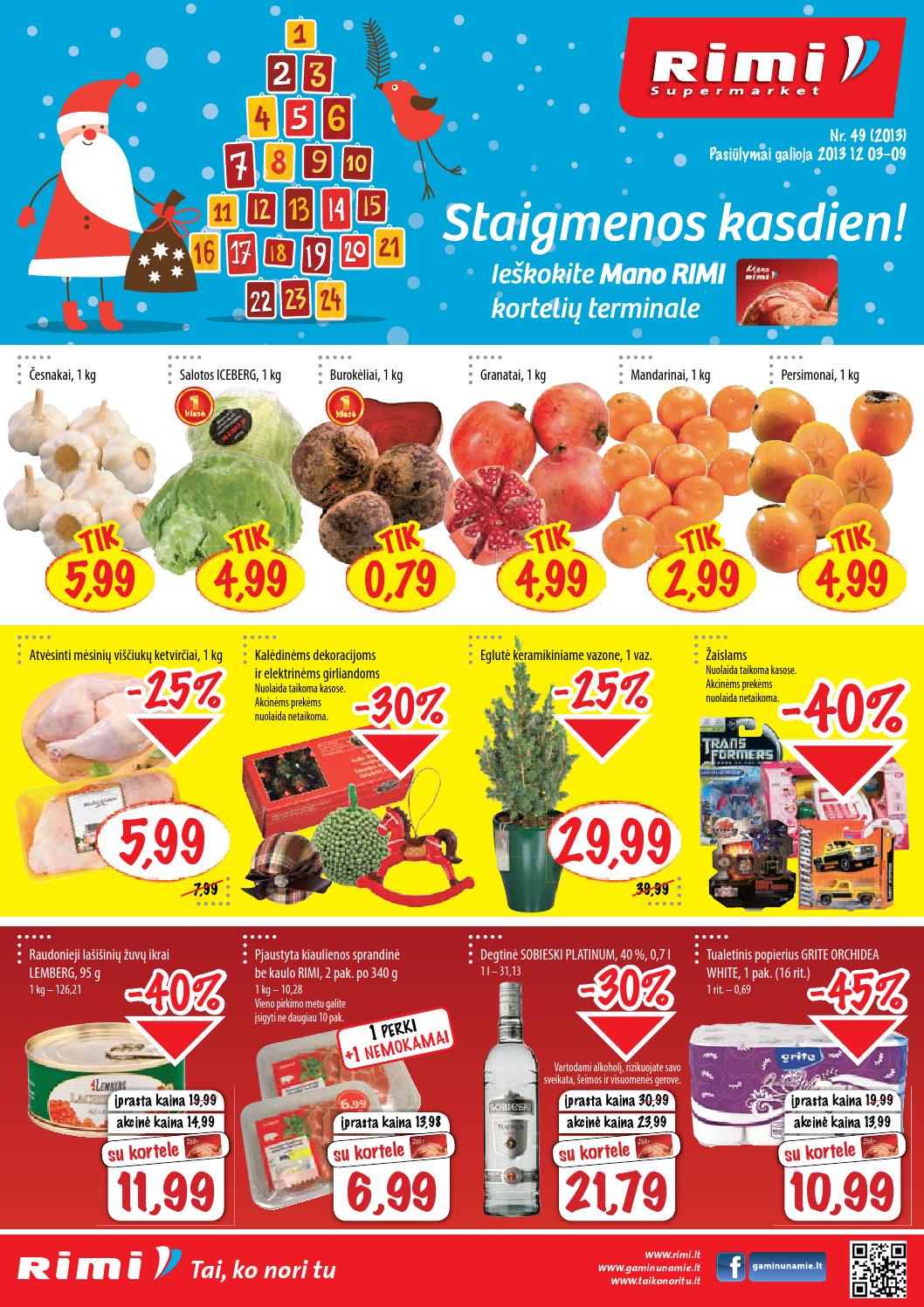 Rimi Supermarket Nr.49-2013 by Rimi - Issuu