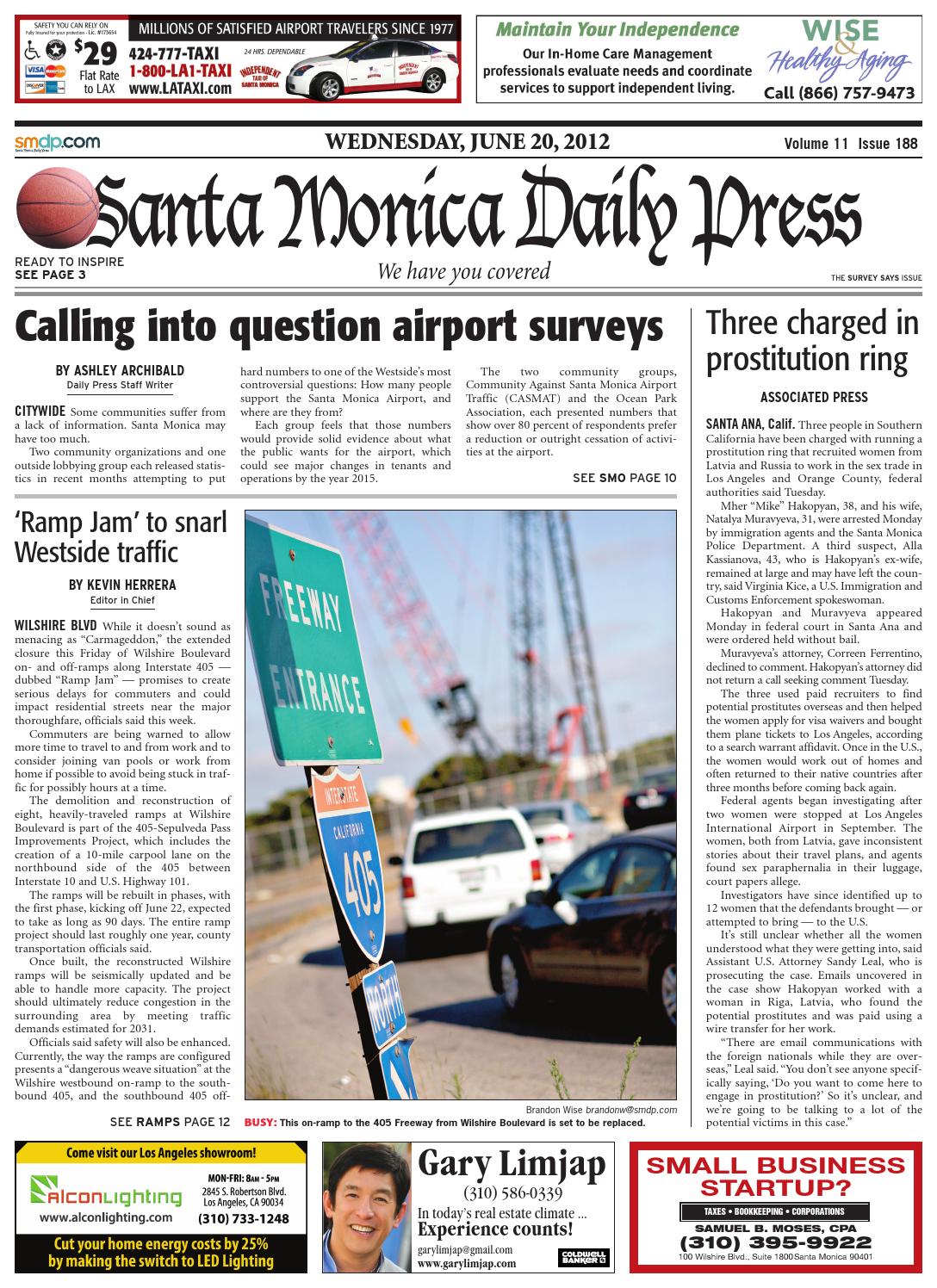 Santa Monica Daily Press, June 20, 2012 by Santa Monica Daily Press - Issuu
