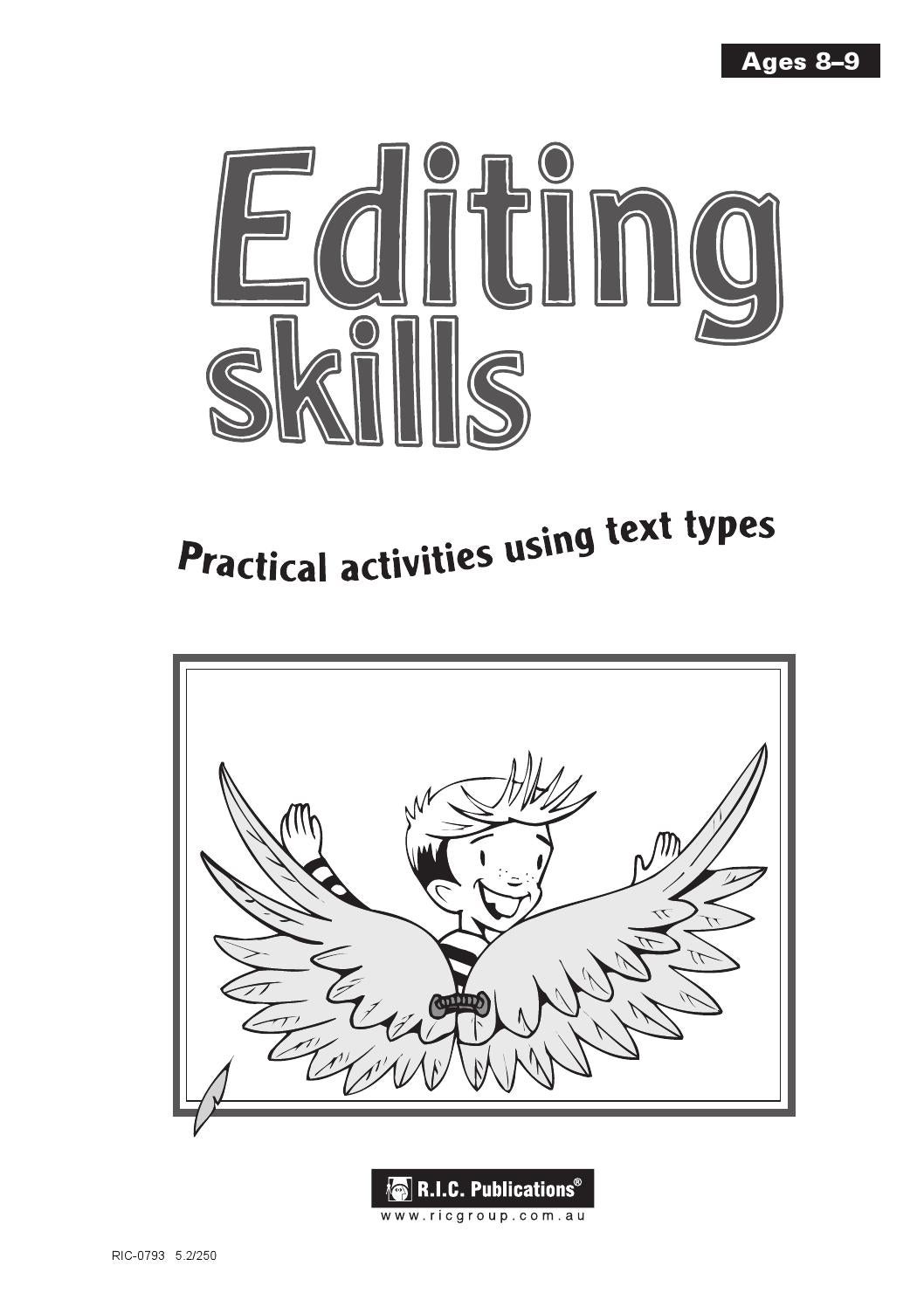 Editing Skills: Ages 8-9 by Teacher Superstore - Issuu