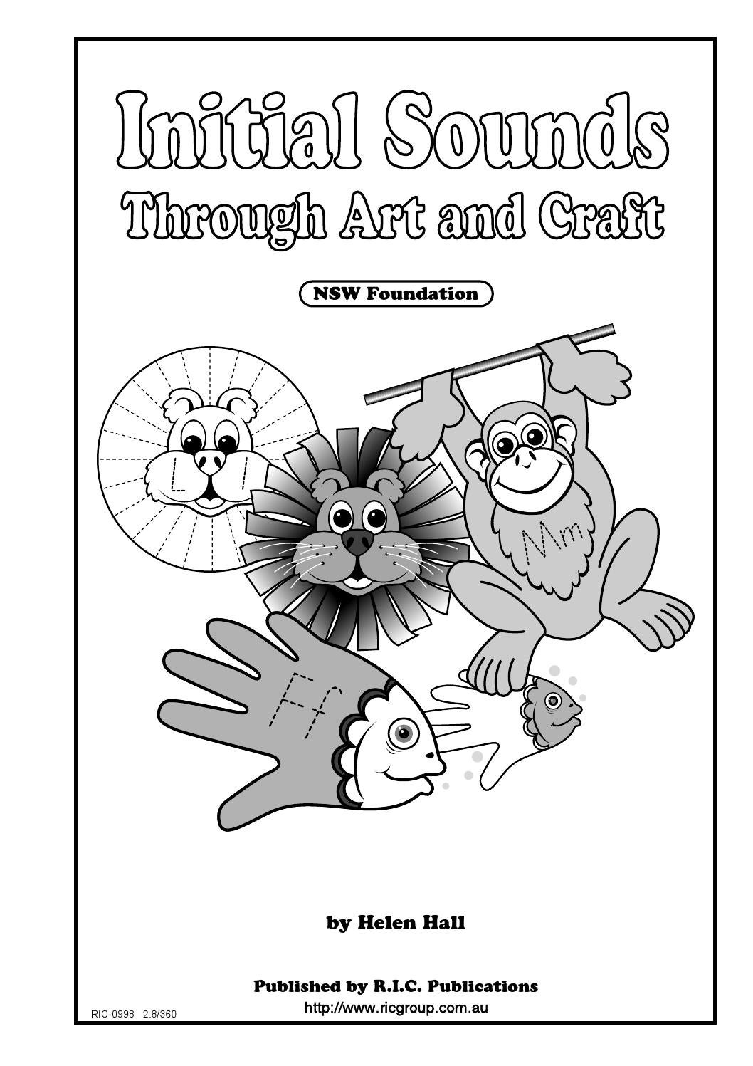 Initial Sounds - Through Art and Craft Book 1: NSW Foundation by ...