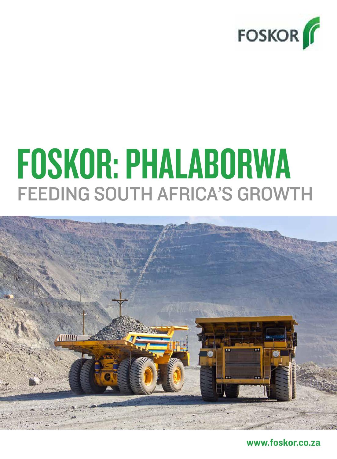 Foskor Africa Mining Dec13 Bro by Business Excellence Magazine - Issuu