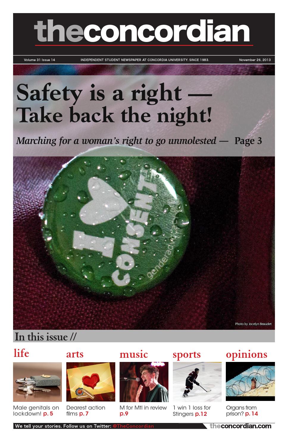 The Concordian Vol. 31 Issue 14 by The Concordian - Issuu