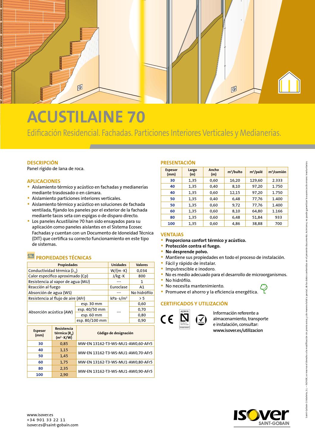 Catálogo de Elementos Constructivos ISOVER para la Edificación by Weber - Issuu