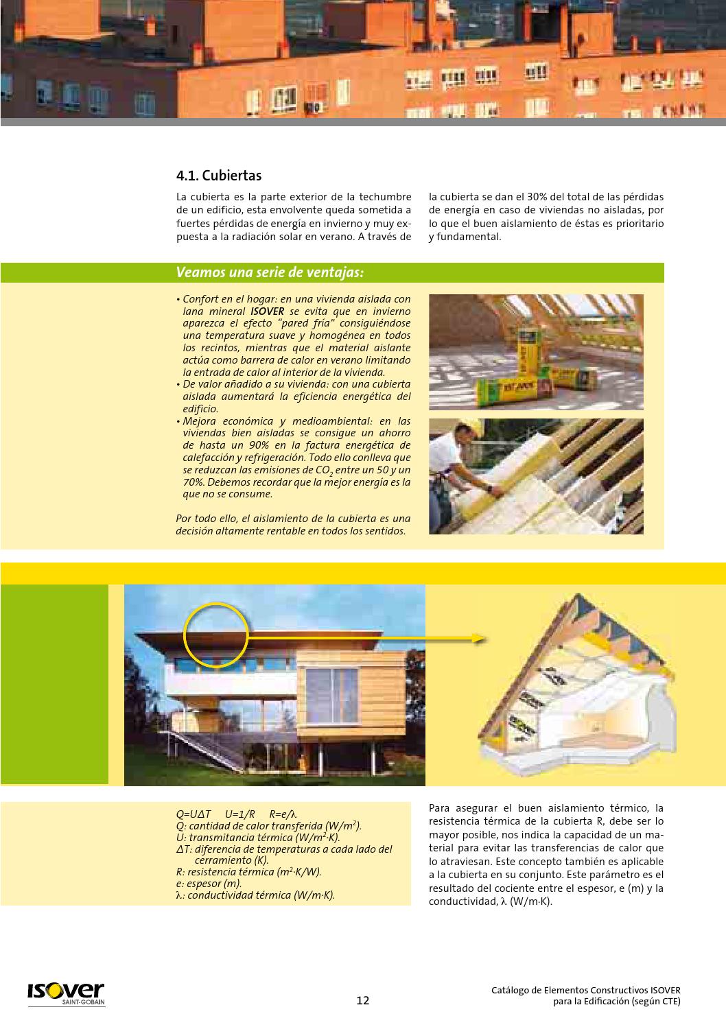 Catálogo de Elementos Constructivos ISOVER para la Edificación by Weber - Issuu