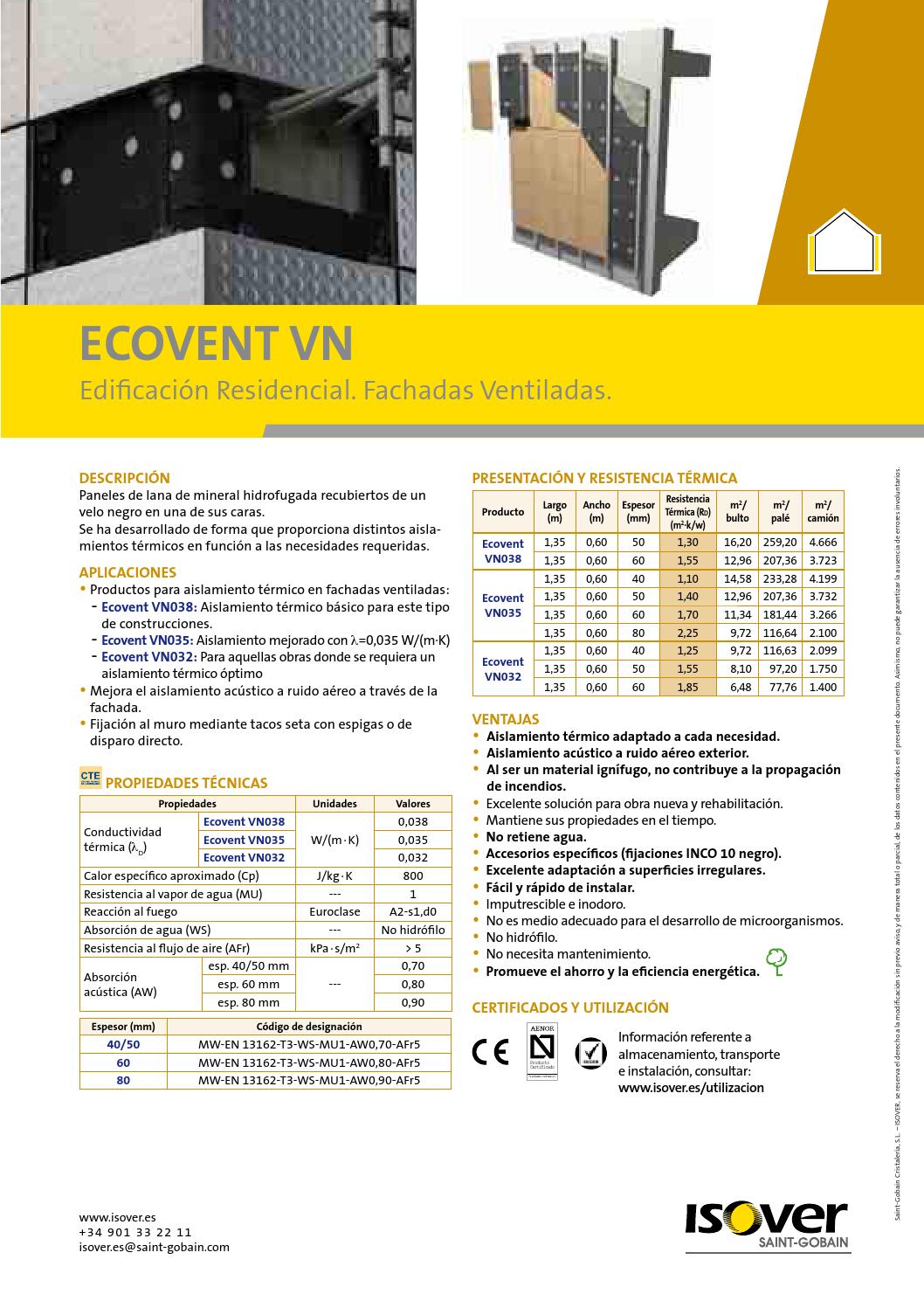 Catálogo de Elementos Constructivos ISOVER para la Edificación by Weber - Issuu