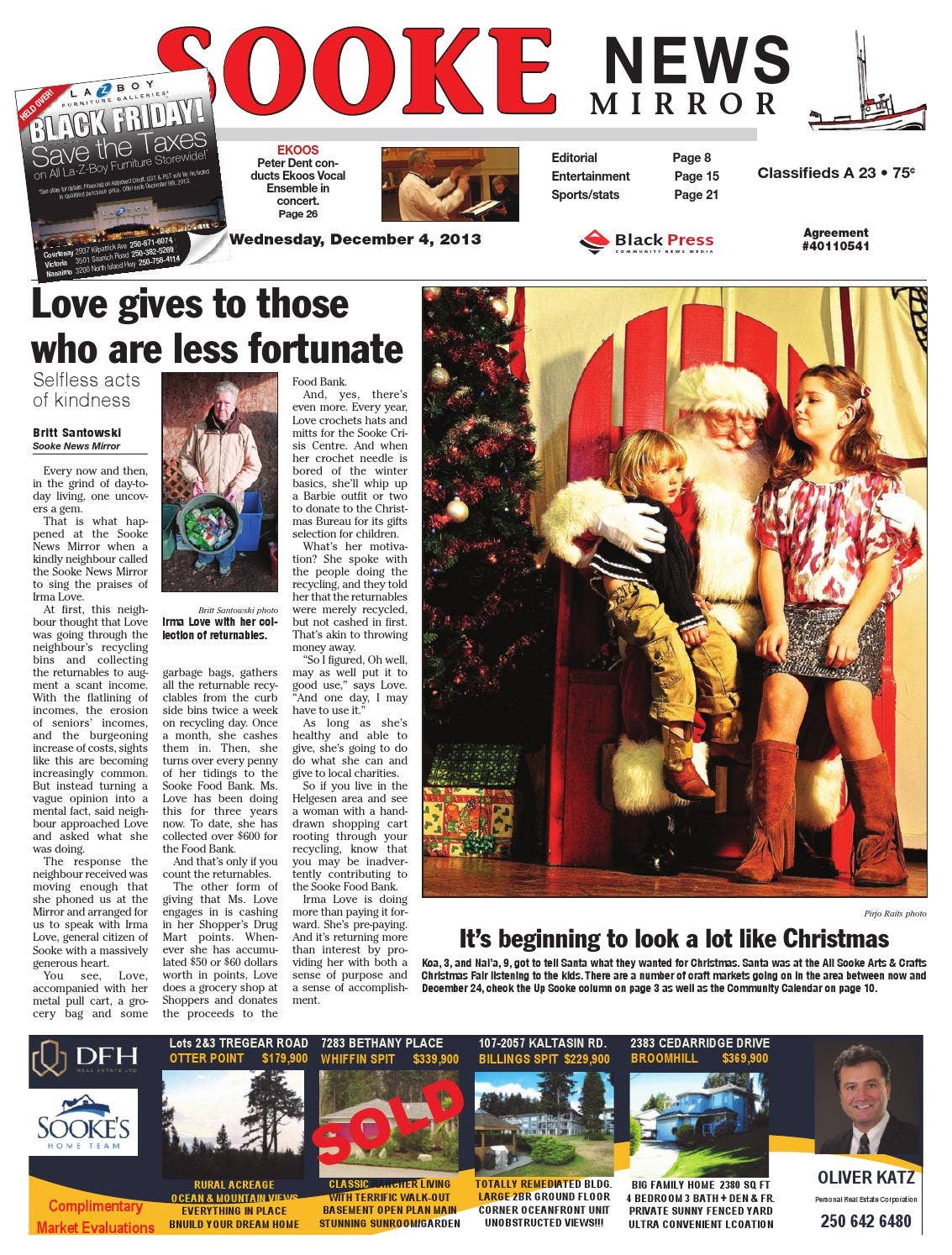 Sooke News Mirror, December 04, 2013 by Black Press Media Group - Issuu