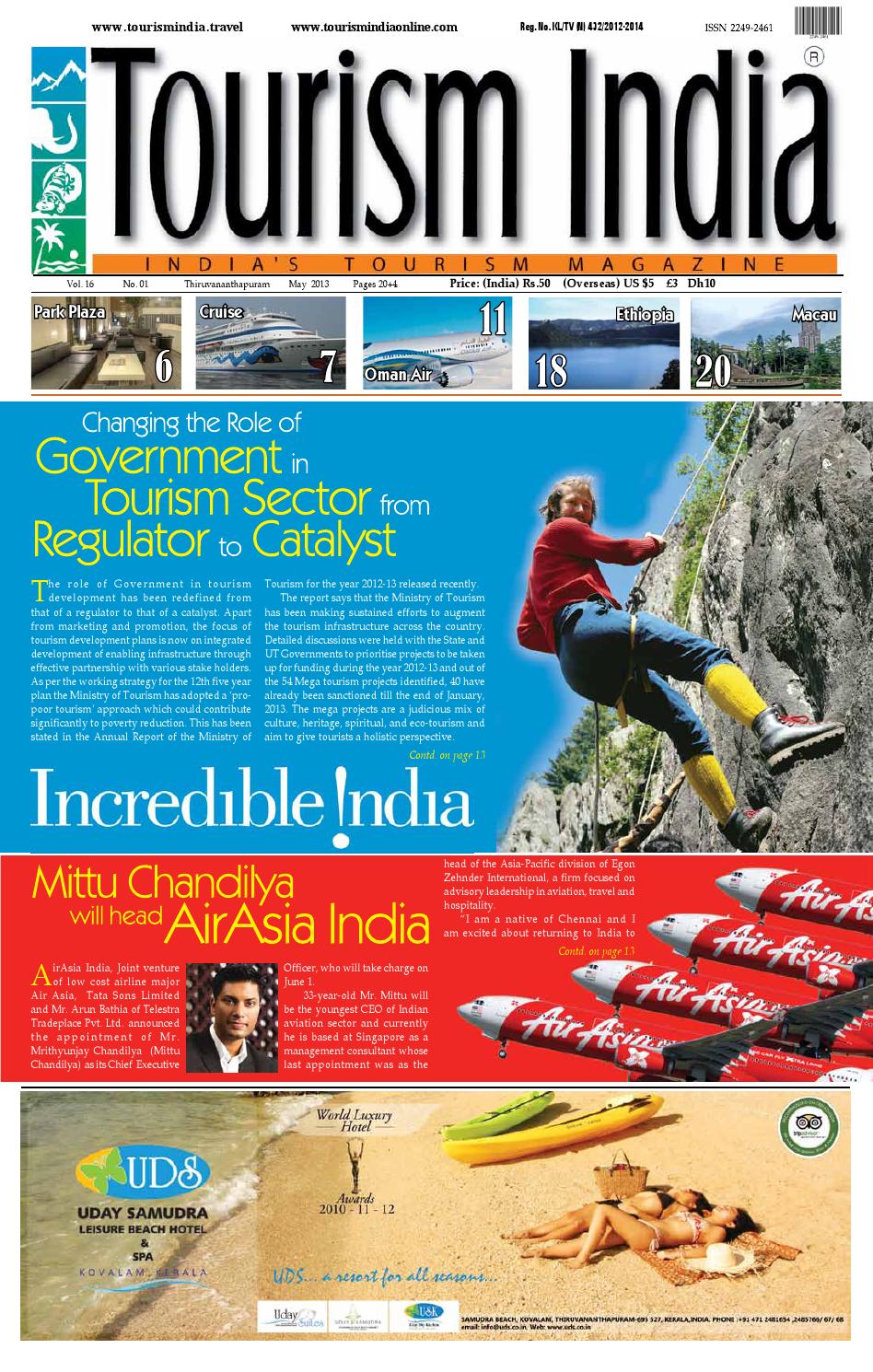 Ti may 2013 by TOURISM INDIA - Issuu