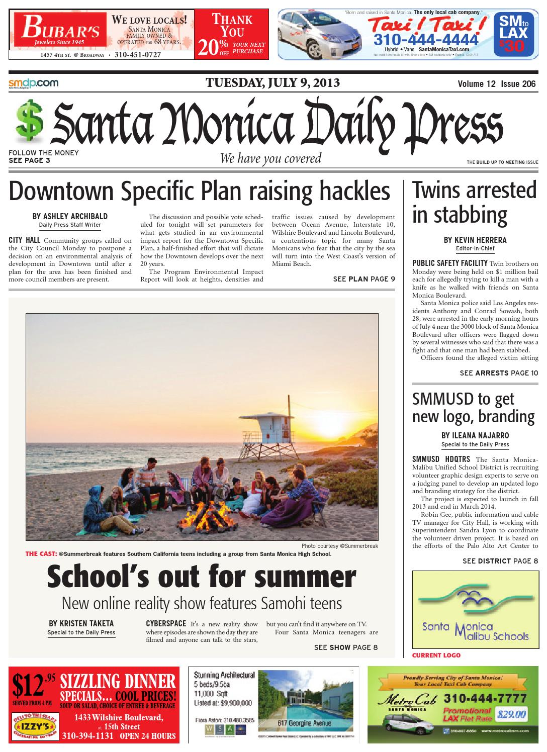 Santa Monica Daily Press, July 09, 2013 by Santa Monica Daily Press - Issuu