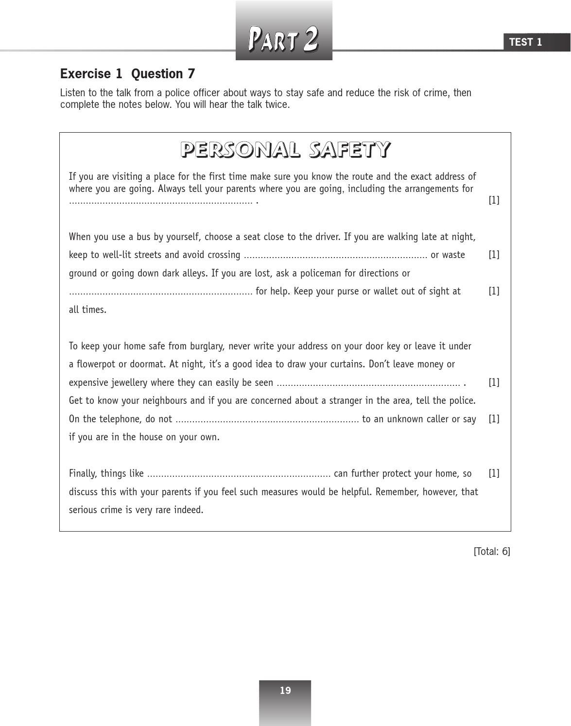 Practice Tests for IGCSE English as a Second Language Listening and ...