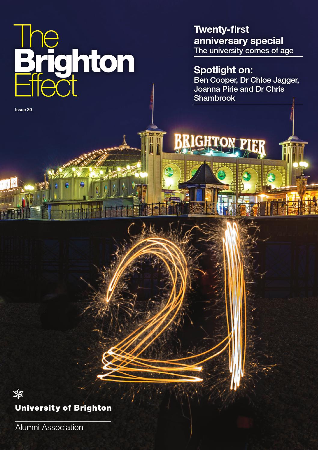 The Brighton Effect Magazine Issue 30 by University of Brighton - Issuu