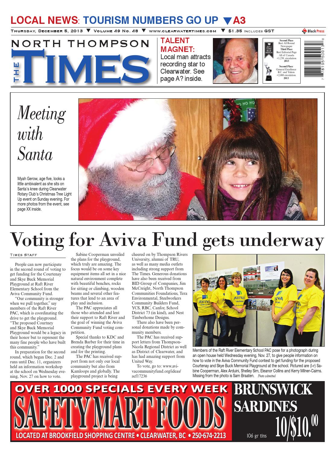 Clearwater Times, December 05, 2013 by Black Press Media Group - Issuu