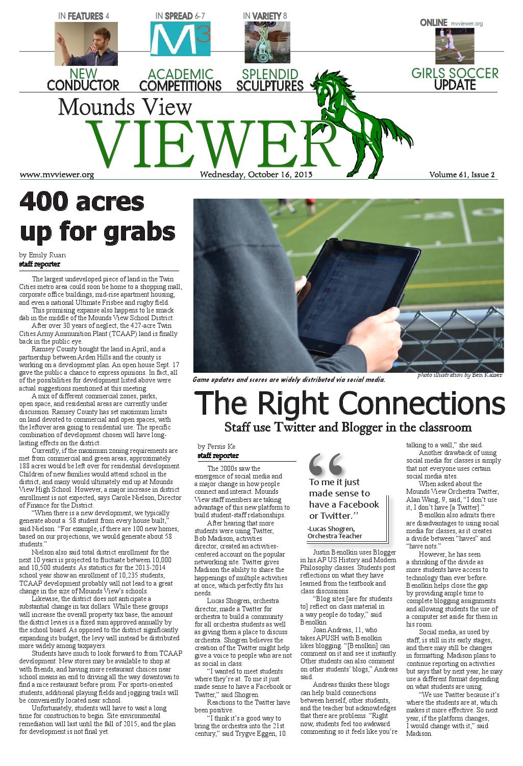 Issue 2 2013 - 2014 by The Viewer - Issuu