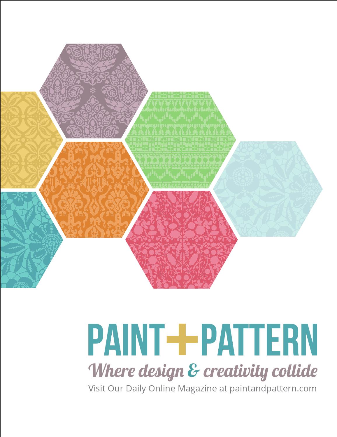 Paint and Pattern Lookbook by Royal Design Studio and Modello Designs ...