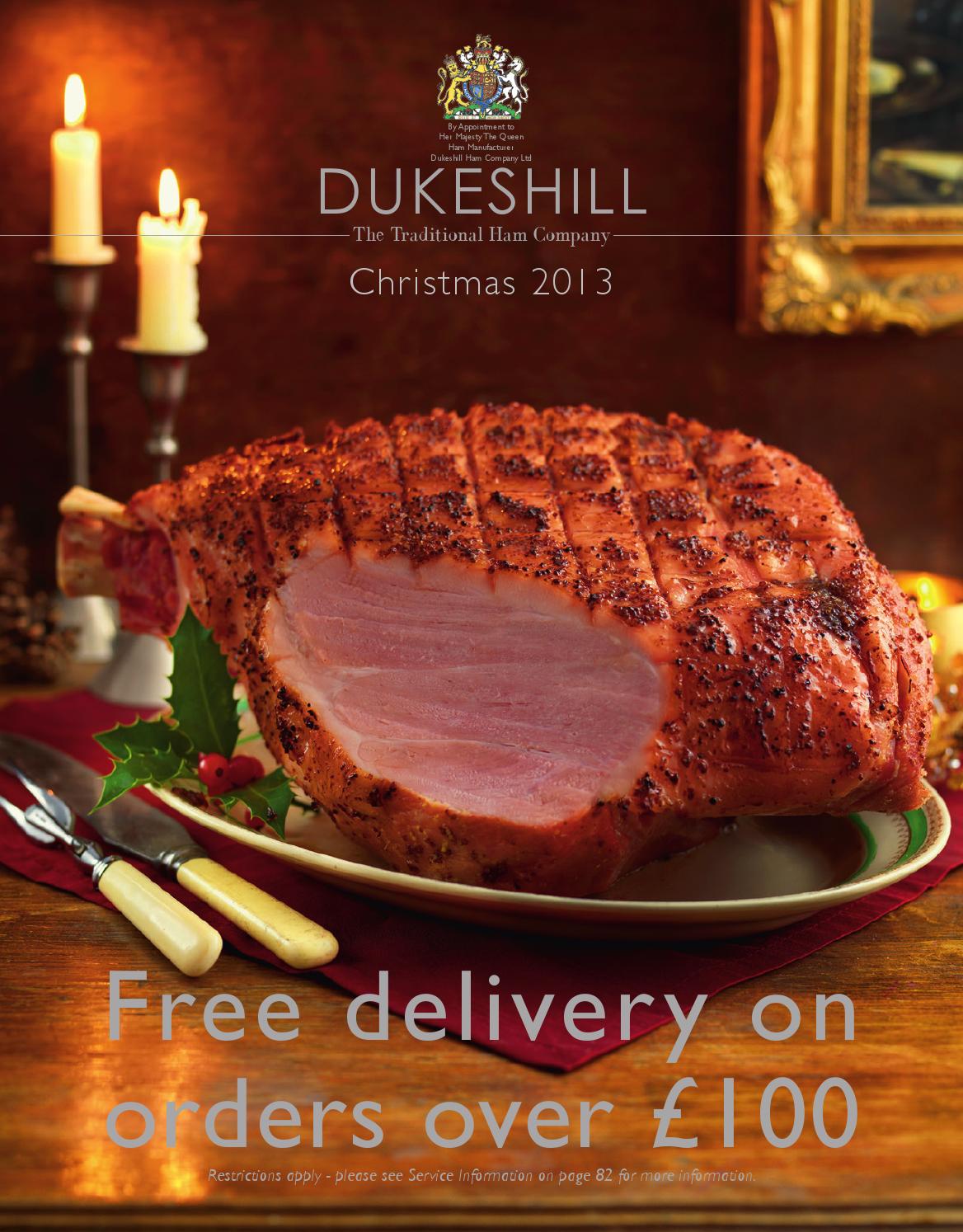 Dukeshill Christmas Brochure 2013 by Dukeshill Ham Company - Issuu