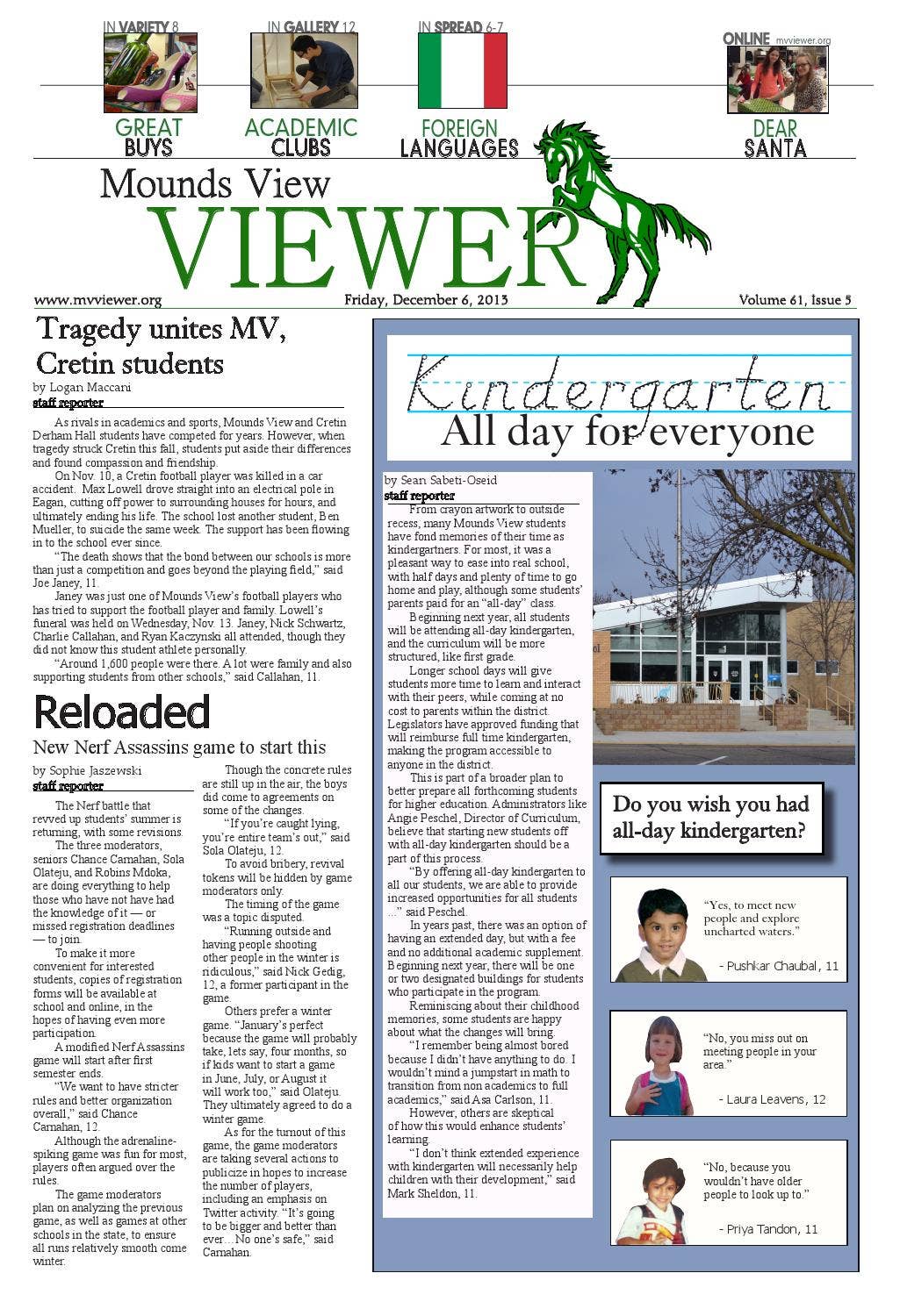 Issue 5 2013-2014 by The Viewer - Issuu