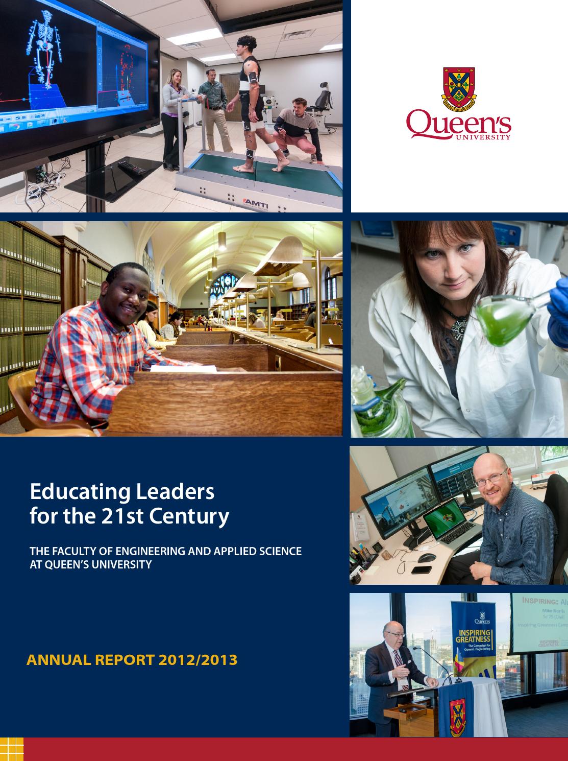 The queens engineering ar 2012 online1 by Queen's Faculty of ...