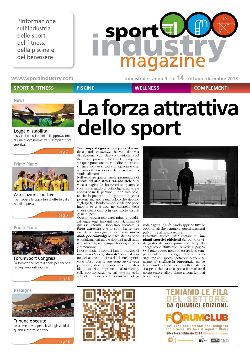 Sport Industry Magazine 14 by EDITRICE IL CAMPO - Issuu