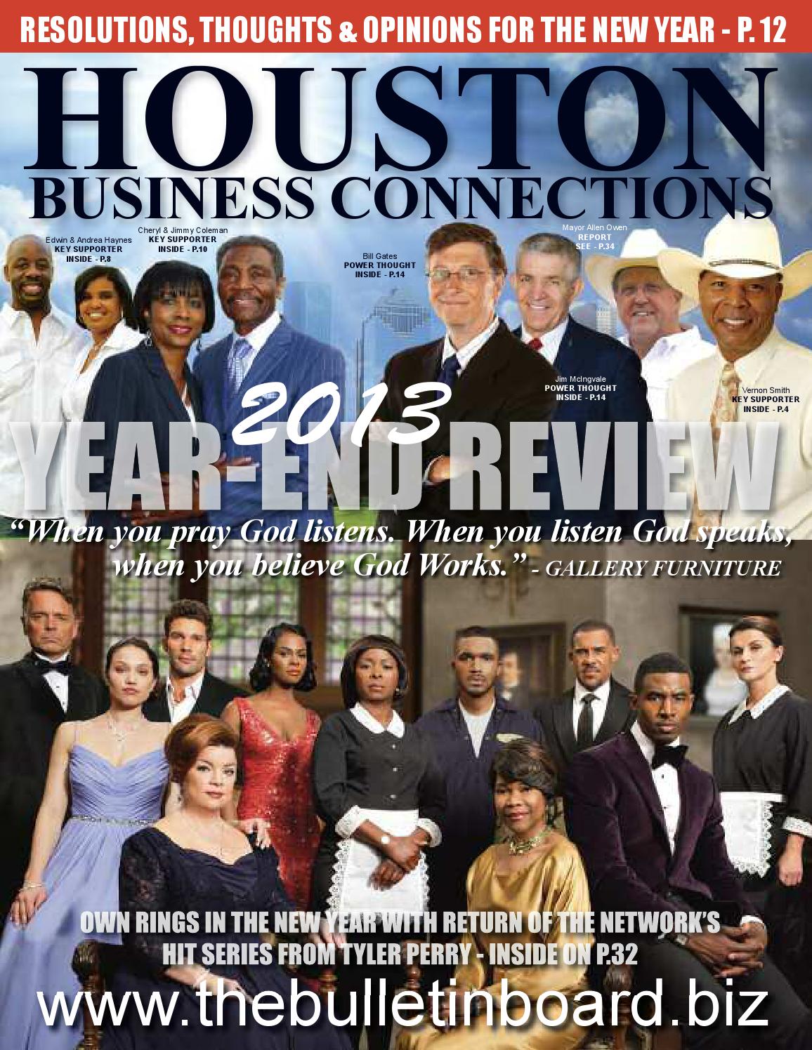 Power Thoughts for the New Year - Houston Business Connections Magazine ...