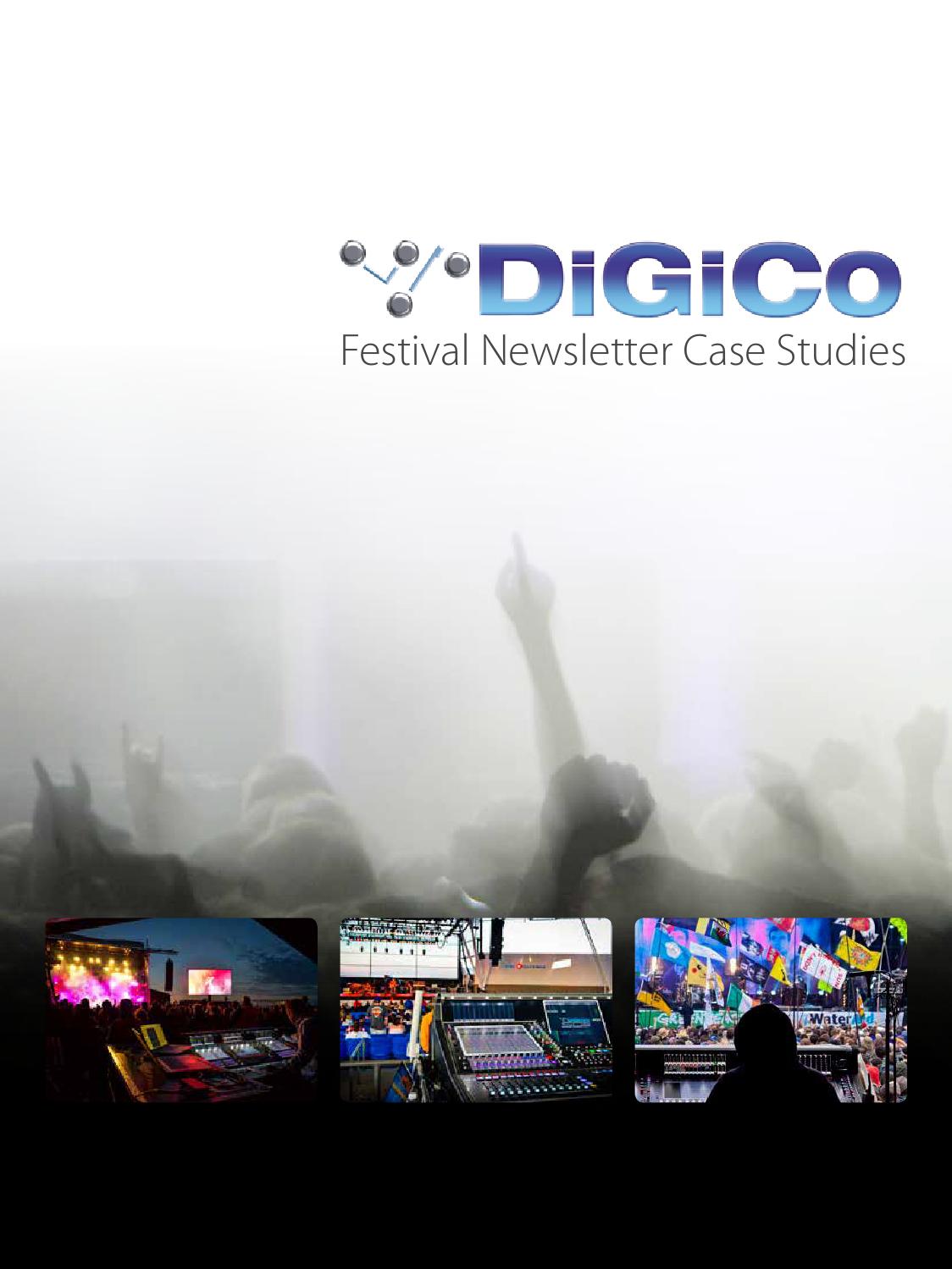 Digico Festival Newsletter Case Studies by Maria Fiorellino - Issuu