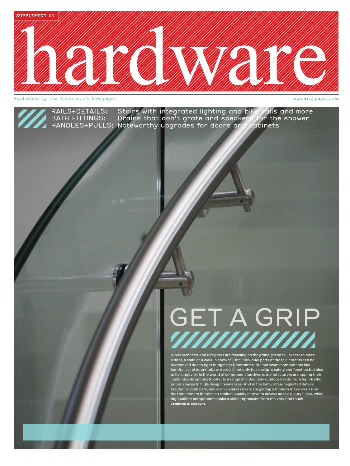 Special Section: Hardware 2011 by The Architect's Newspaper - Issuu