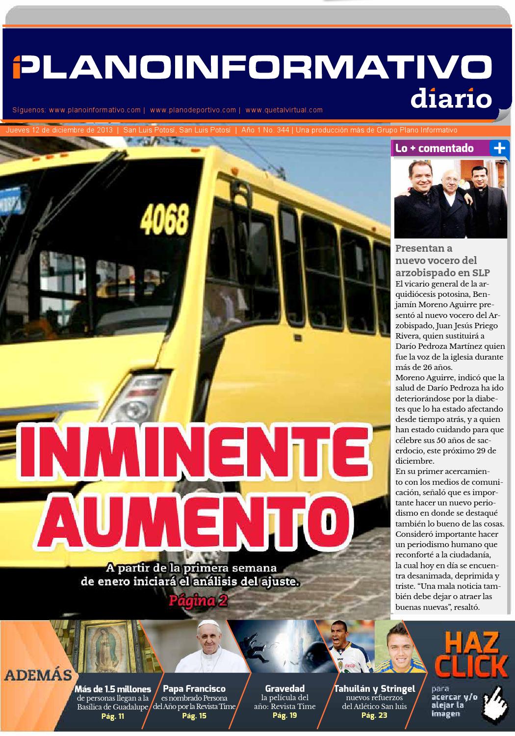 Diario Plano Informativo Año 1 No. 344 by Plano Informativo - Issuu