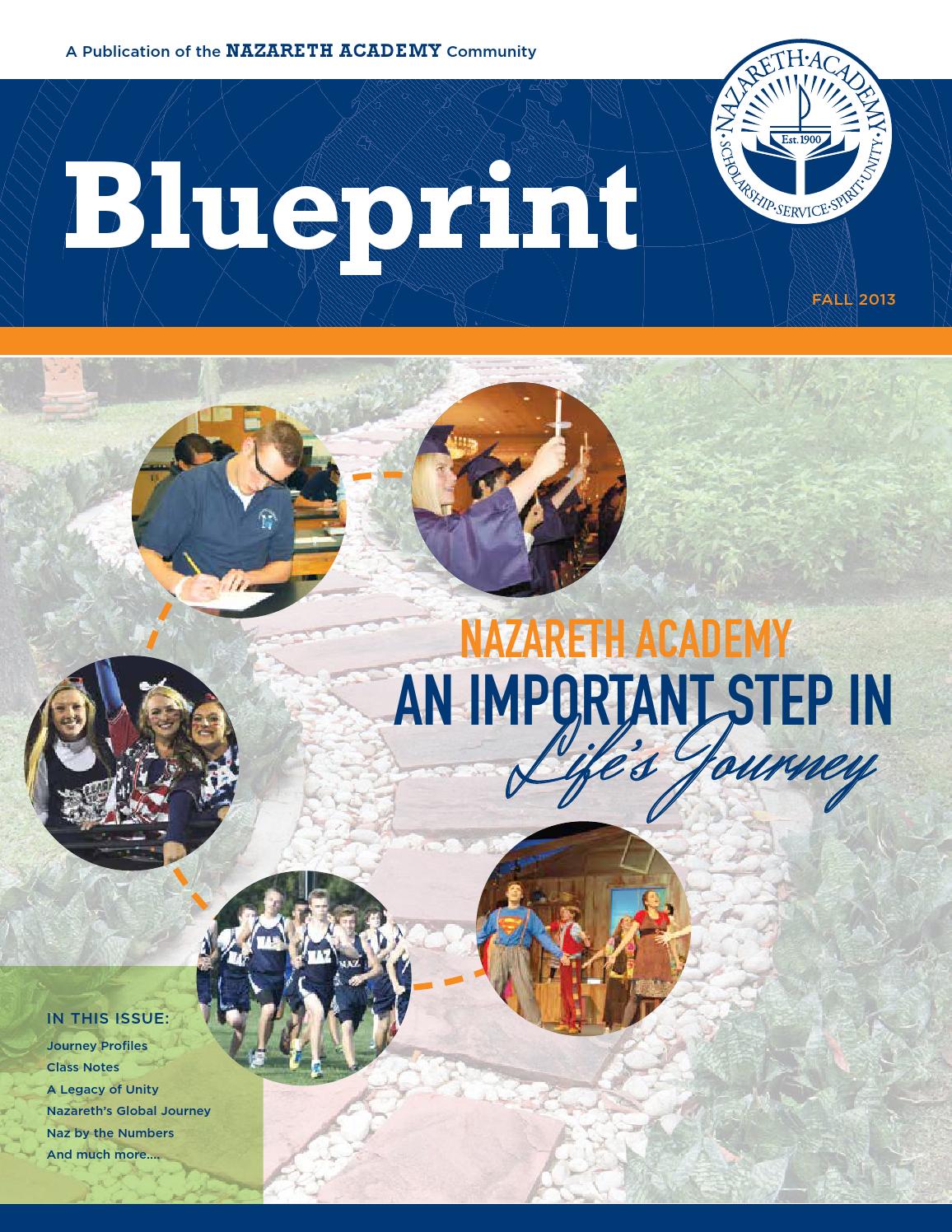 Nazareth Academy Fall 2013 Bluprint by Nazareth Academy - Issuu
