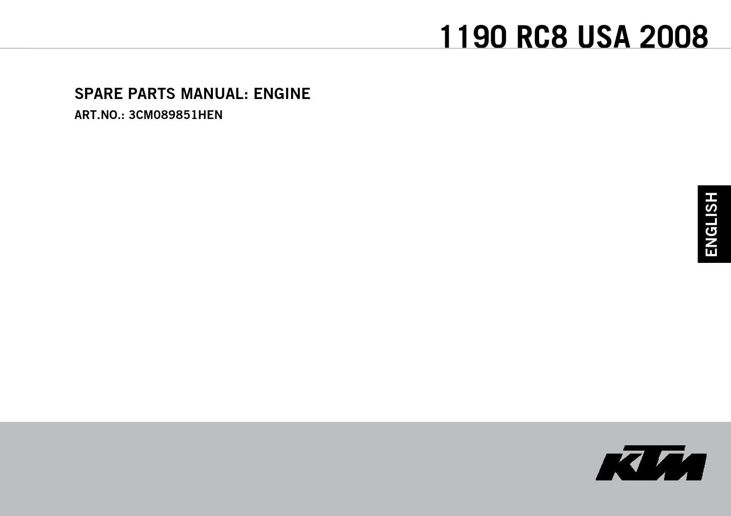 1190 rc8 engine by Commonwealth Motorcycles - Issuu