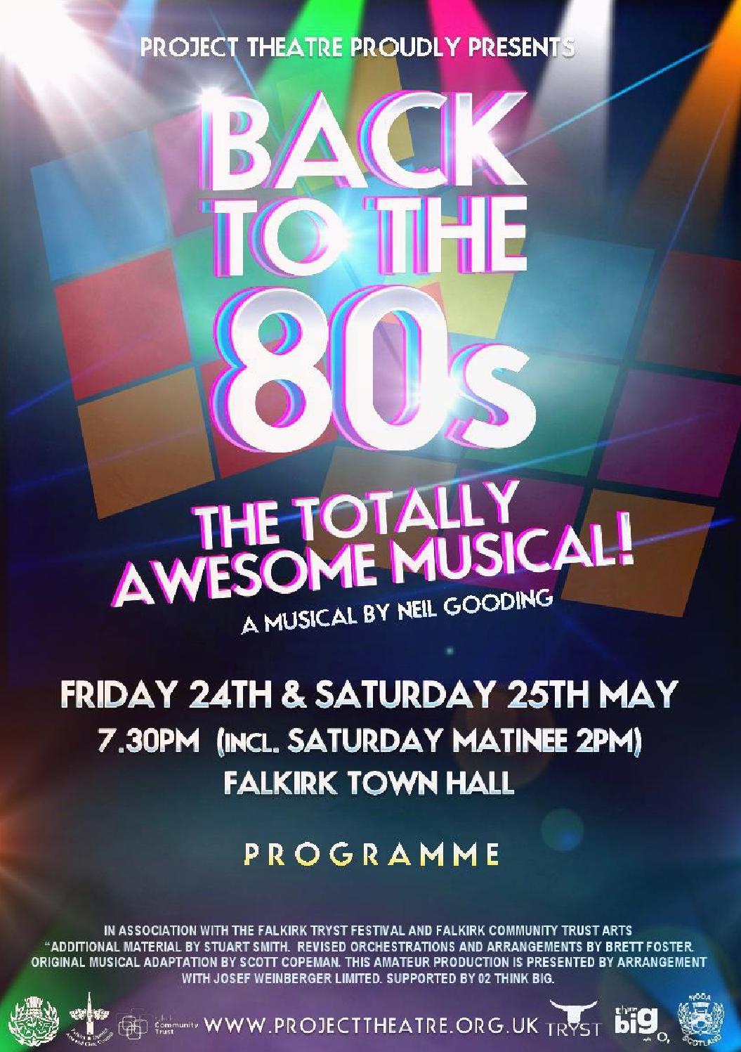 Back to the 80s Programme by Project Theatre - Issuu