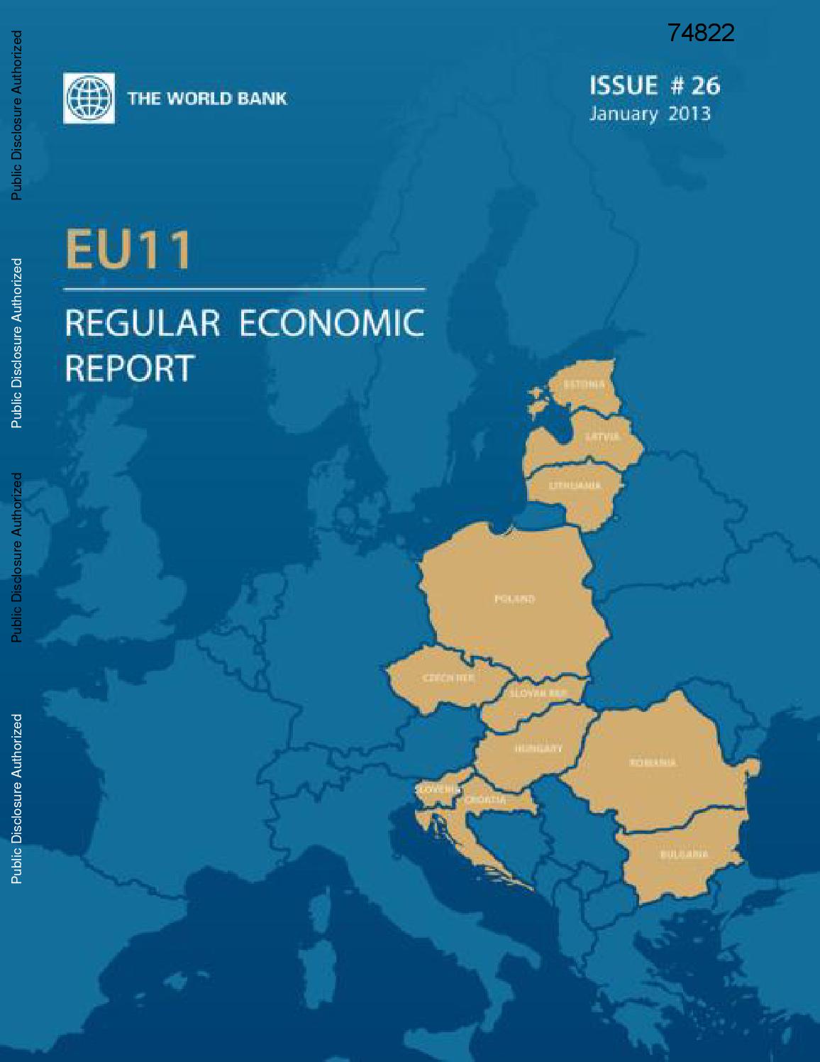EU11 Regular Economic Report #26 (January 2013) by World Bank in Europe ...