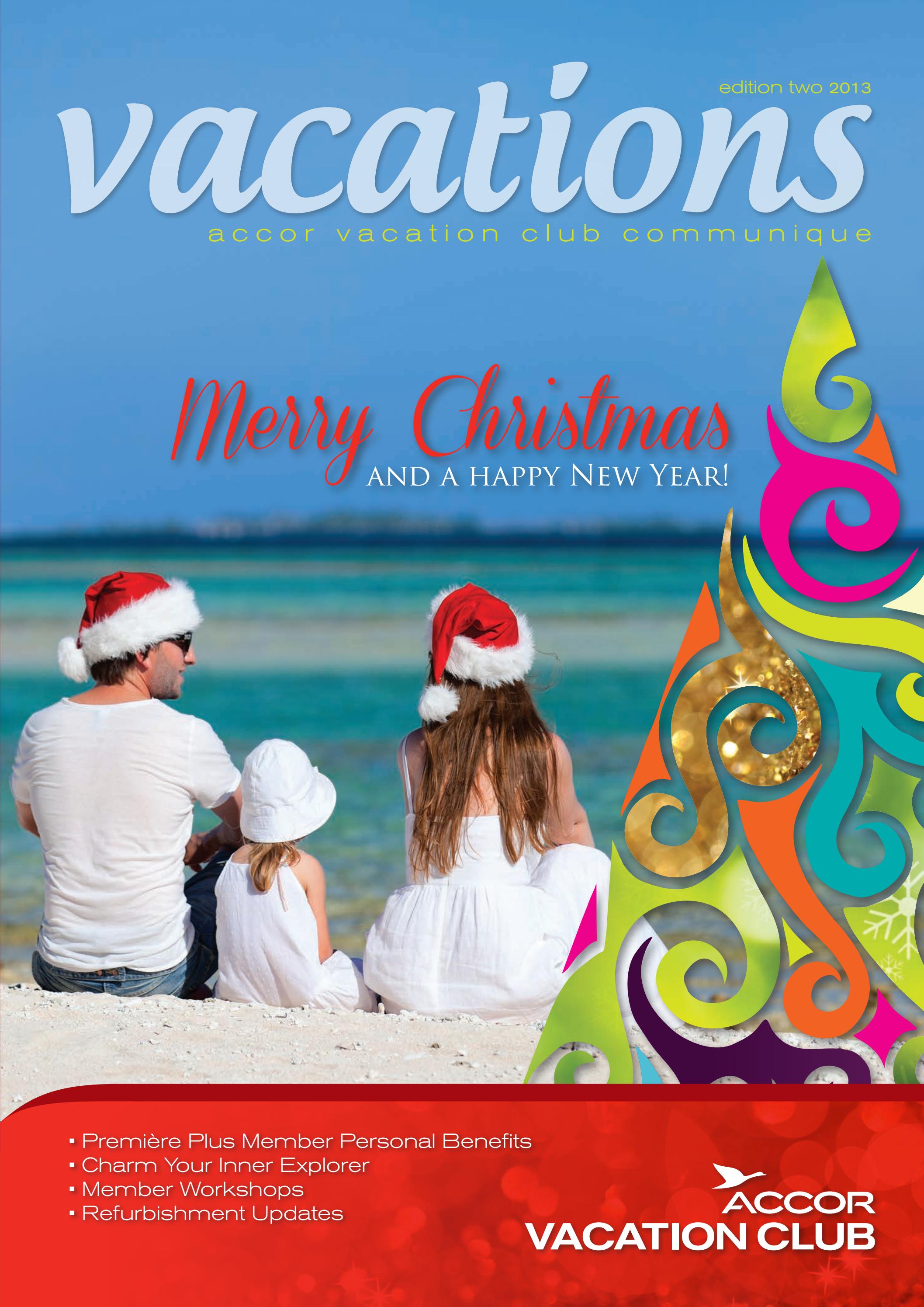 Vacations | Christmas Edition 2013 by Accor Vacation Club - Issuu