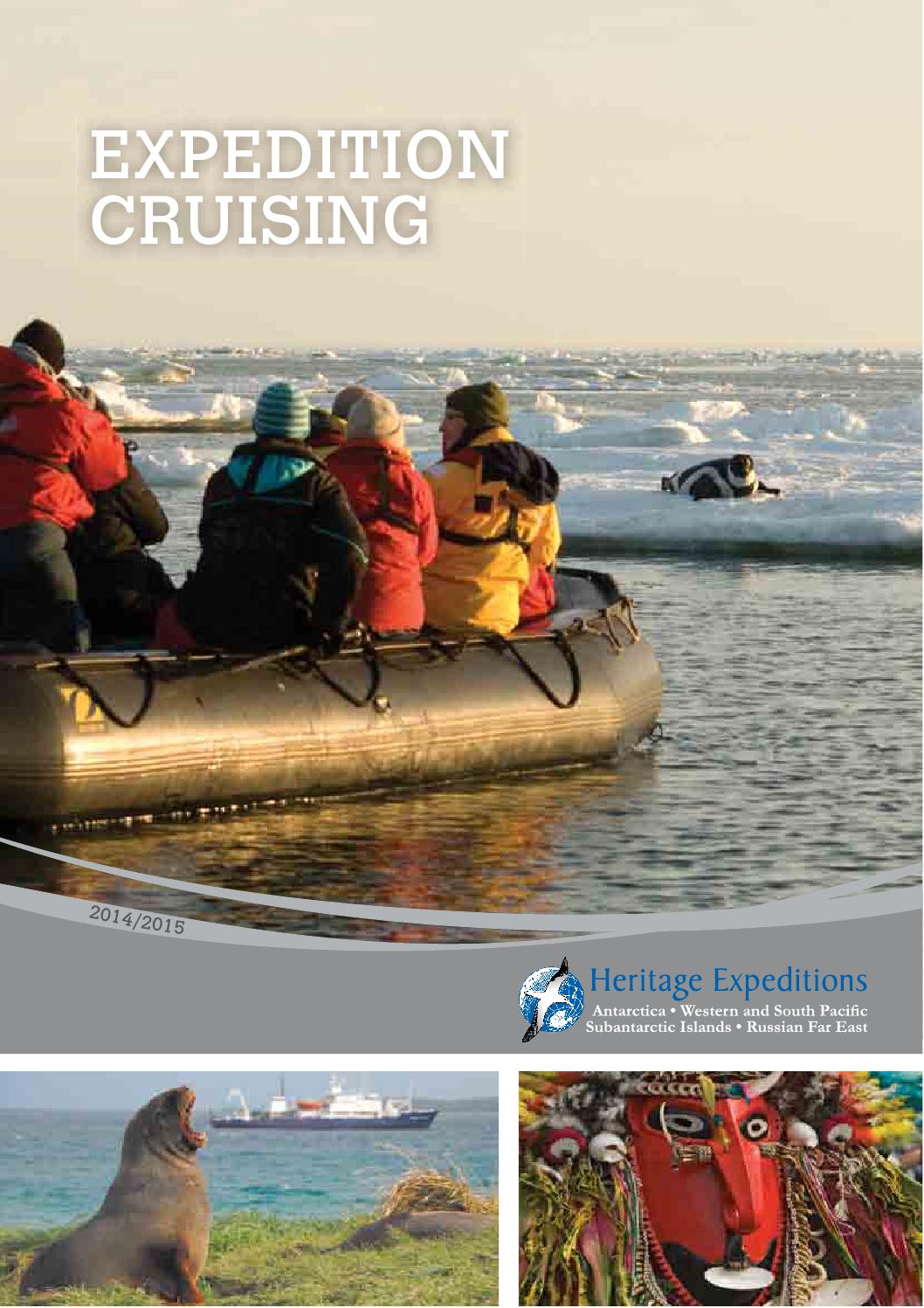 Heritage Expeditions Expedition Cruising Brochure 2014 15 by Heritage ...