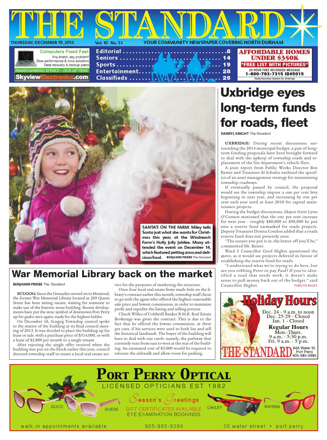 The Standard Newspaper December 19th, 2013 by The Standard Newspaper ...