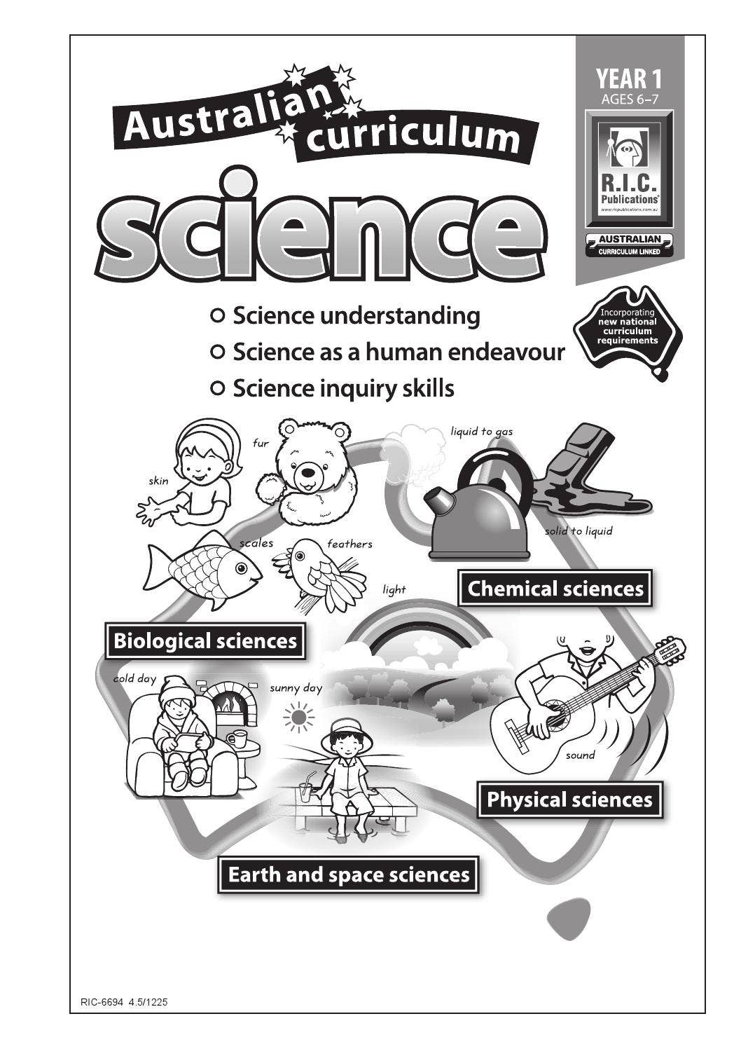 Australian Curriculum Science: Year 1 - Ages 6-7 by Teacher Superstore ...