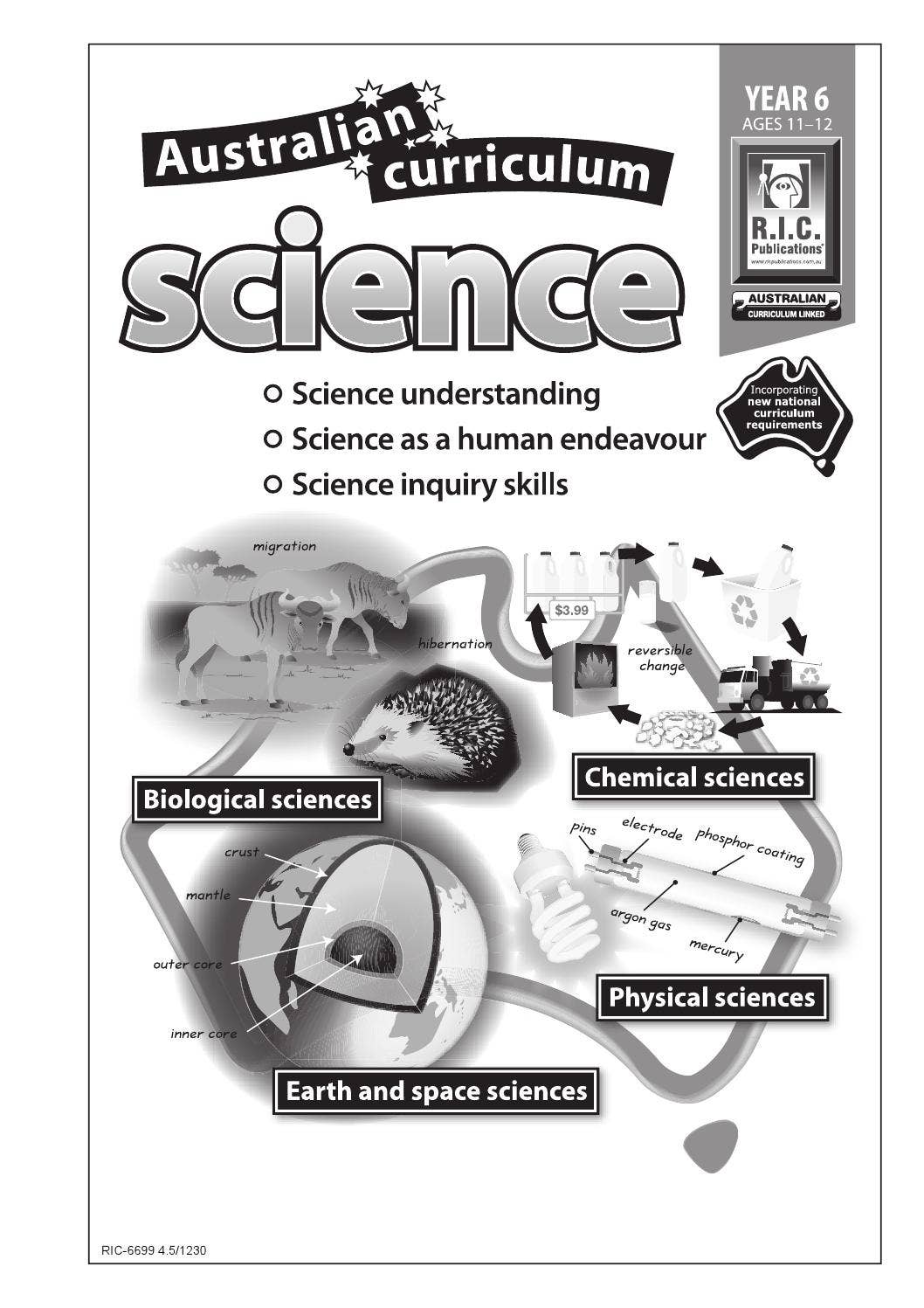 Australian Curriculum Science: Year 6 - Ages 11-12 by Teacher ...