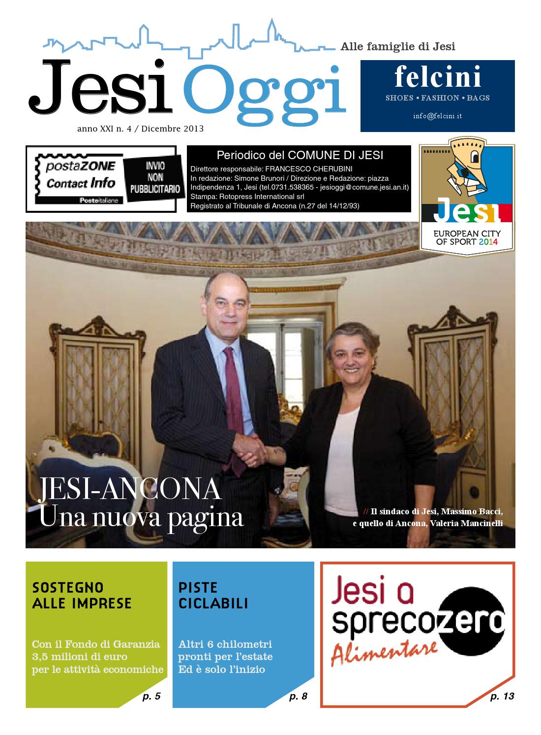 Jesi Oggi n. 4 - Dicembre 2013 by Comune di Jesi Jesi Oggi - Issuu
