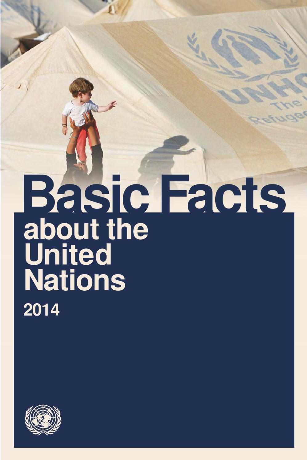 Basic Facts about the United Nations 2014 by United Nations ...