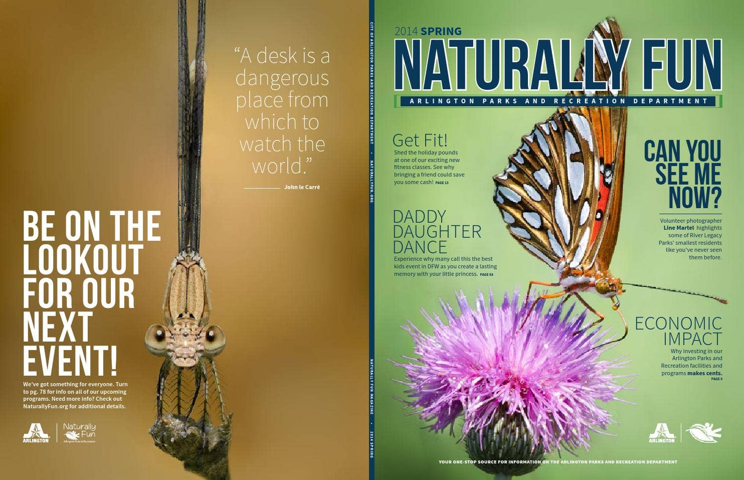 Naturally Fun Magazine - Spring 2014 - City of Arlington Parks ...
